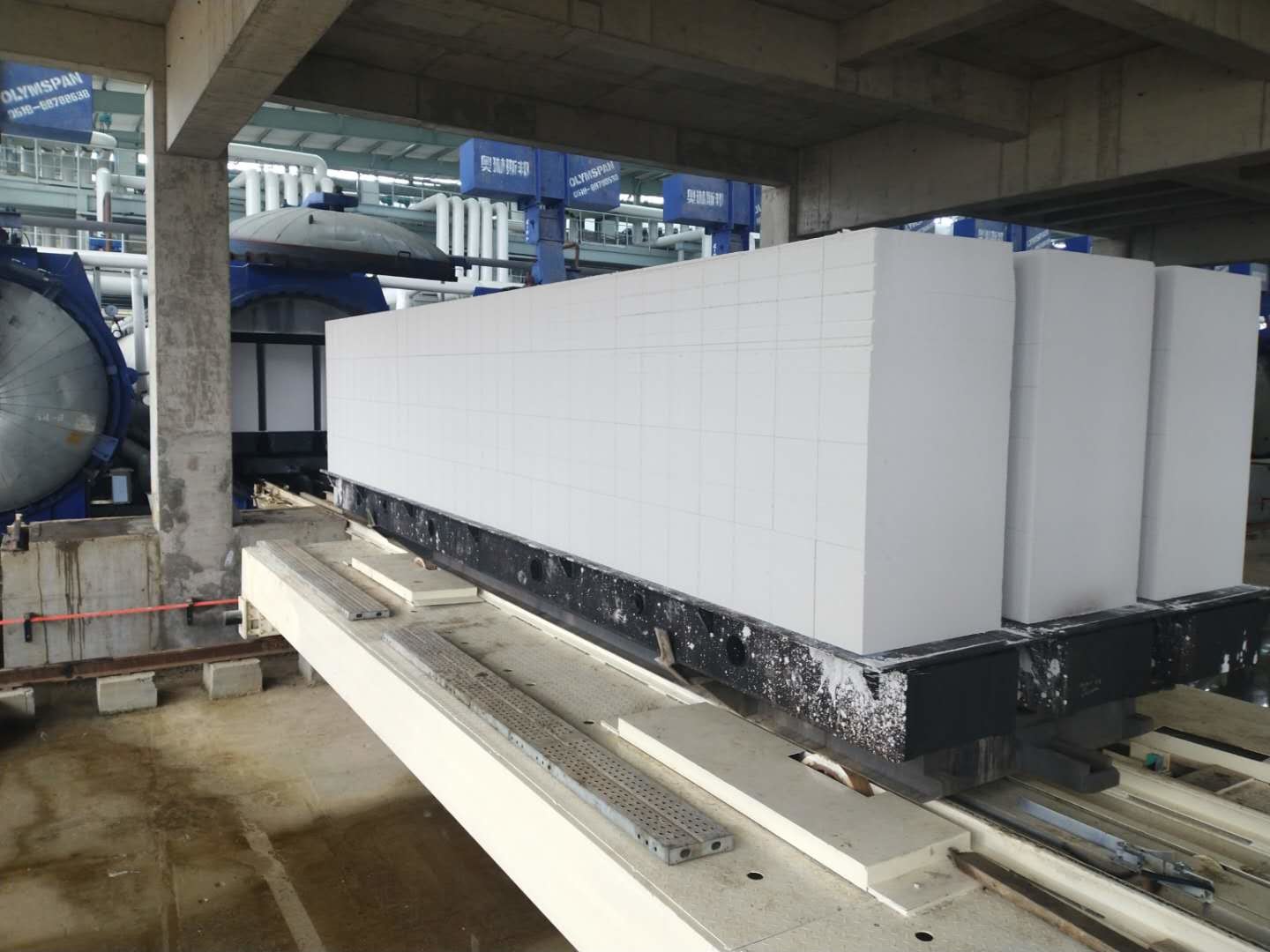 Custom Flyash Brick AAC Autoclave Pressure Vessel / AAC Block Plant